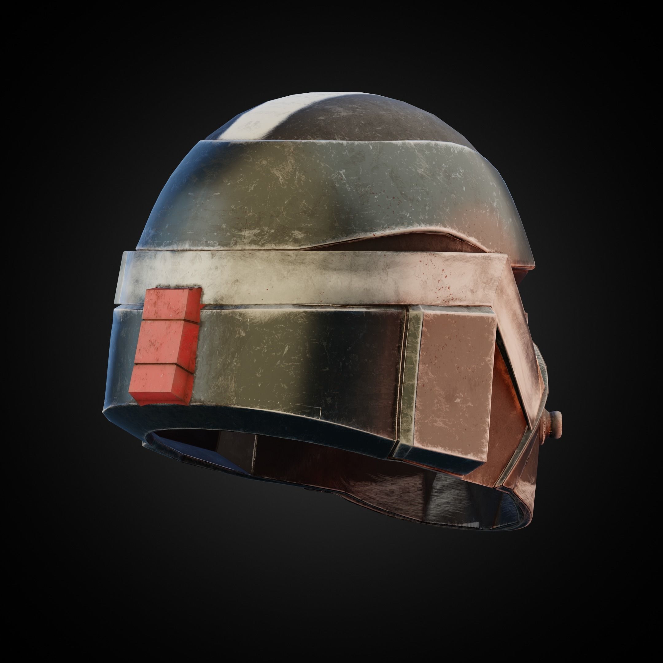 The Bad Batch Wrecker Helmet for Cosplay 3D model 3D printable | CGTrader