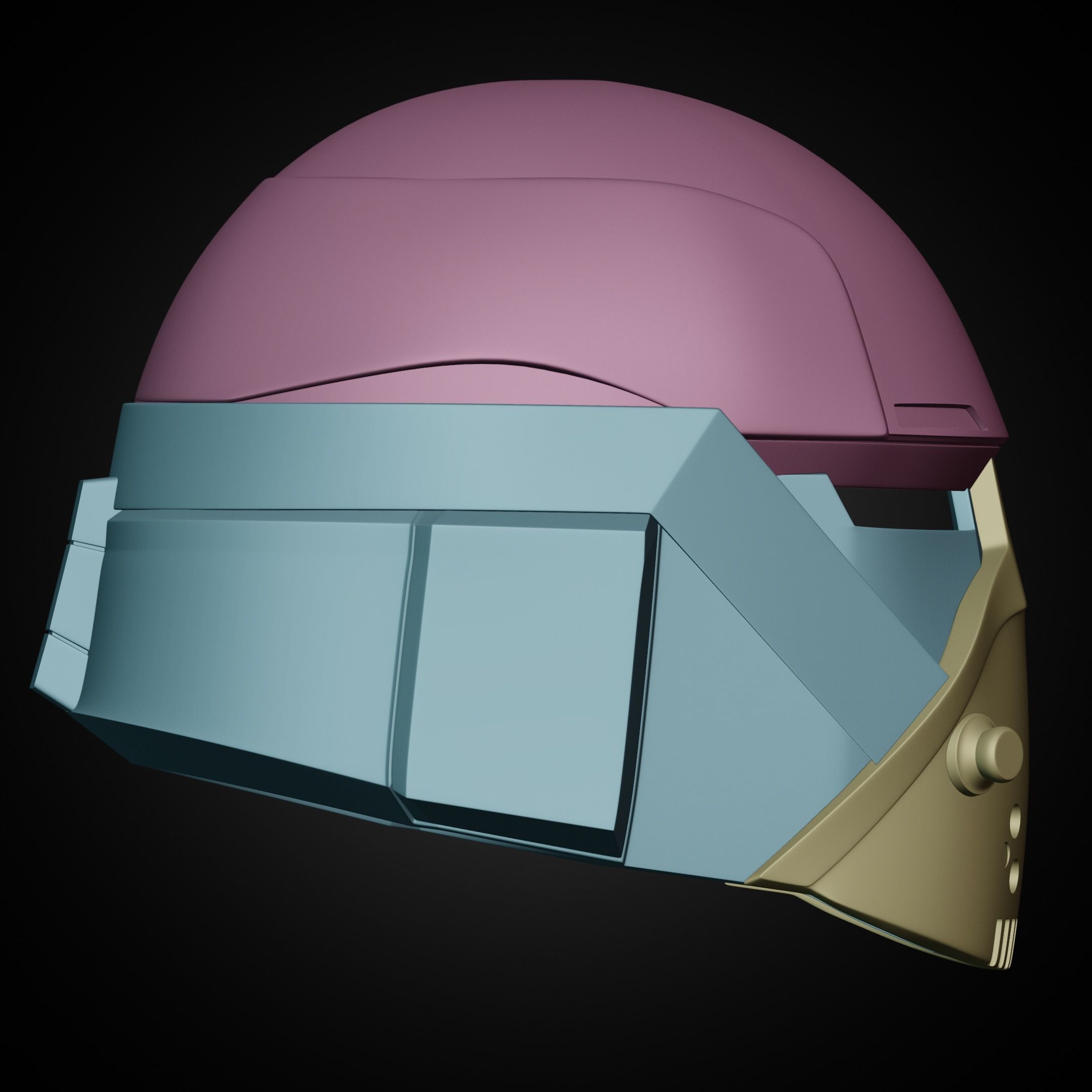 The Bad Batch Wrecker Helmet for Cosplay 3D model 3D printable | CGTrader