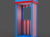 3D model Ticket Booth VR / AR / low-poly | CGTrader