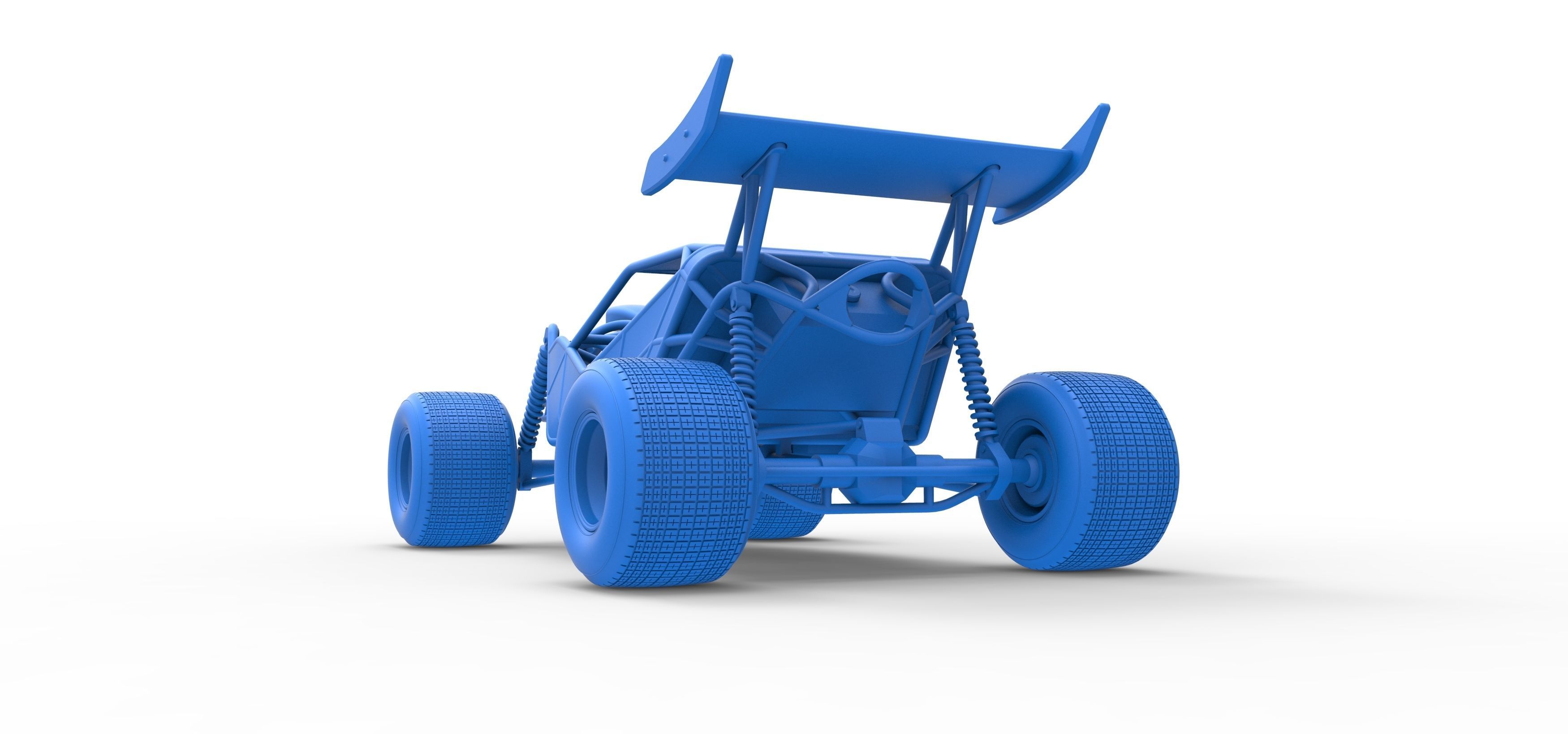 Concept dirt buggy Scale 1 to 25 3D model 3D printable | CGTrader