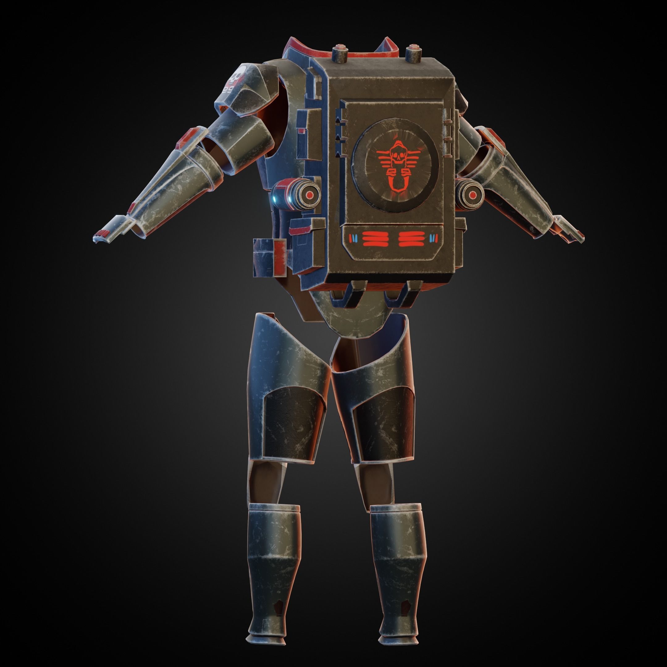 The Bad Batch Wrecker Armor for Cosplay 3D model 3D printable | CGTrader