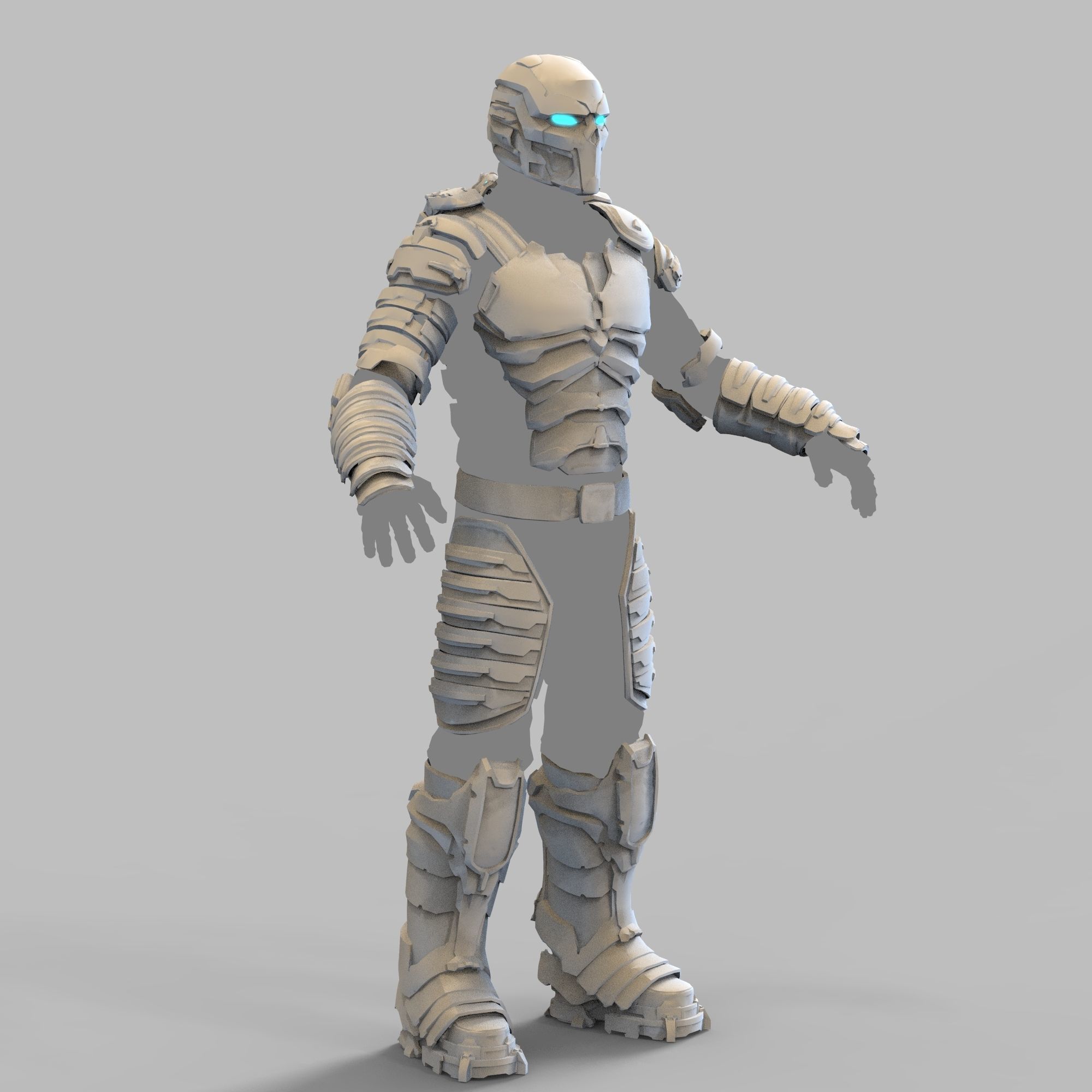 Dead Space Remake Suit LVL 6 Isaac Clarke Full Wearable Armor 3D model ...