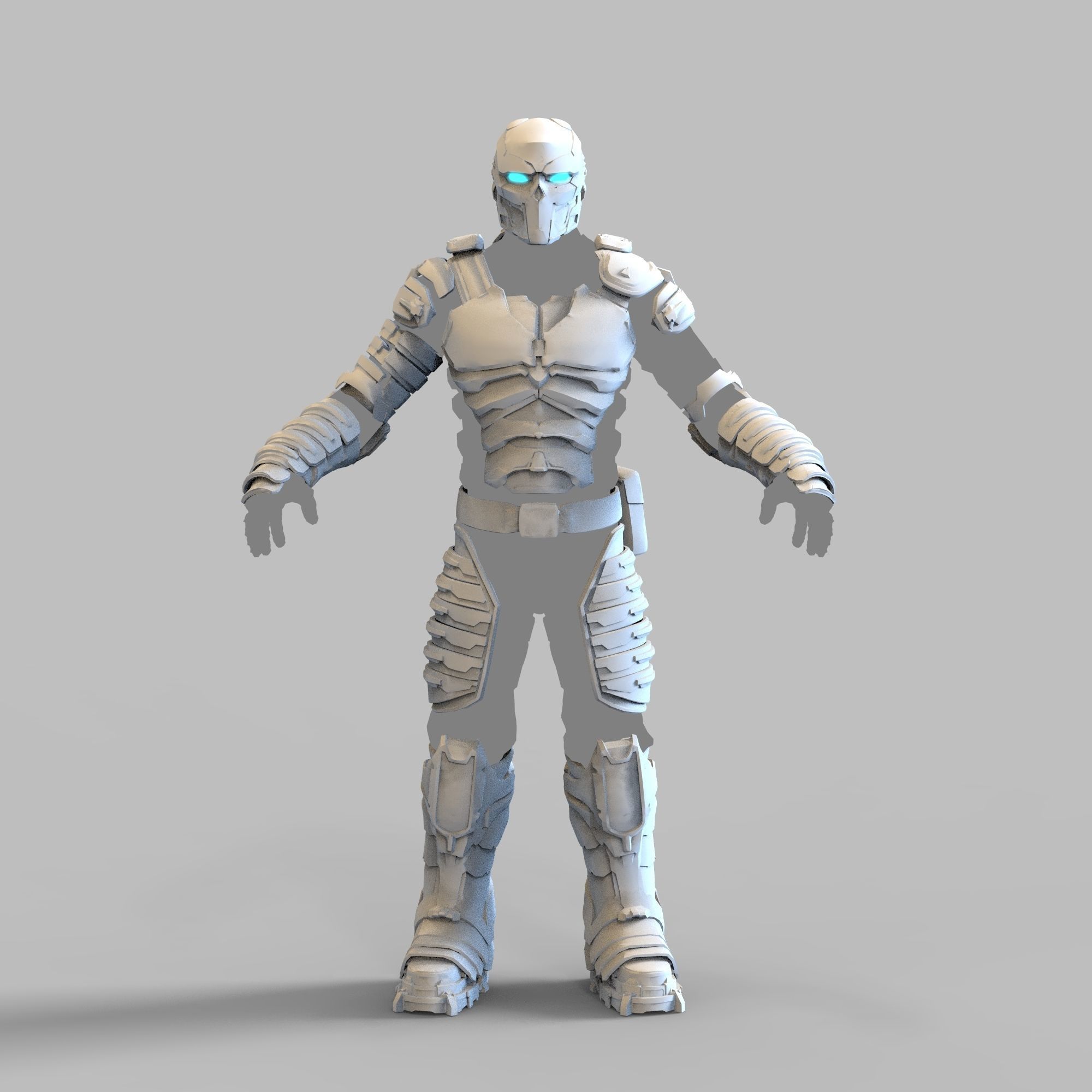 Dead Space Remake Suit LVL 6 Isaac Clarke Full Wearable Armor 3D model ...