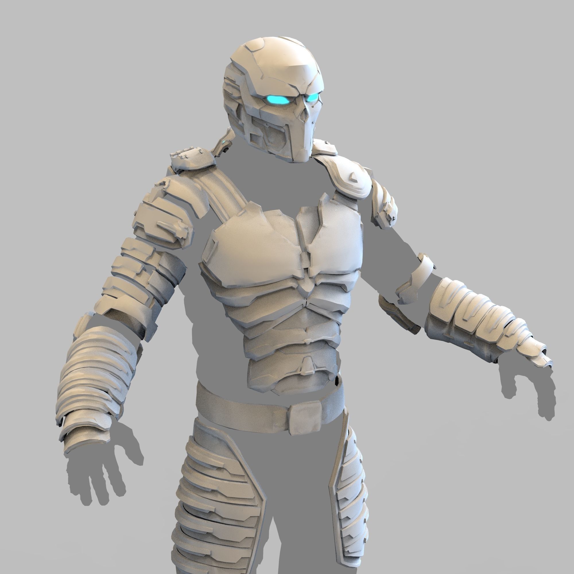 Dead Space Remake Suit LVL 6 Isaac Clarke Full Wearable Armor 3D model ...