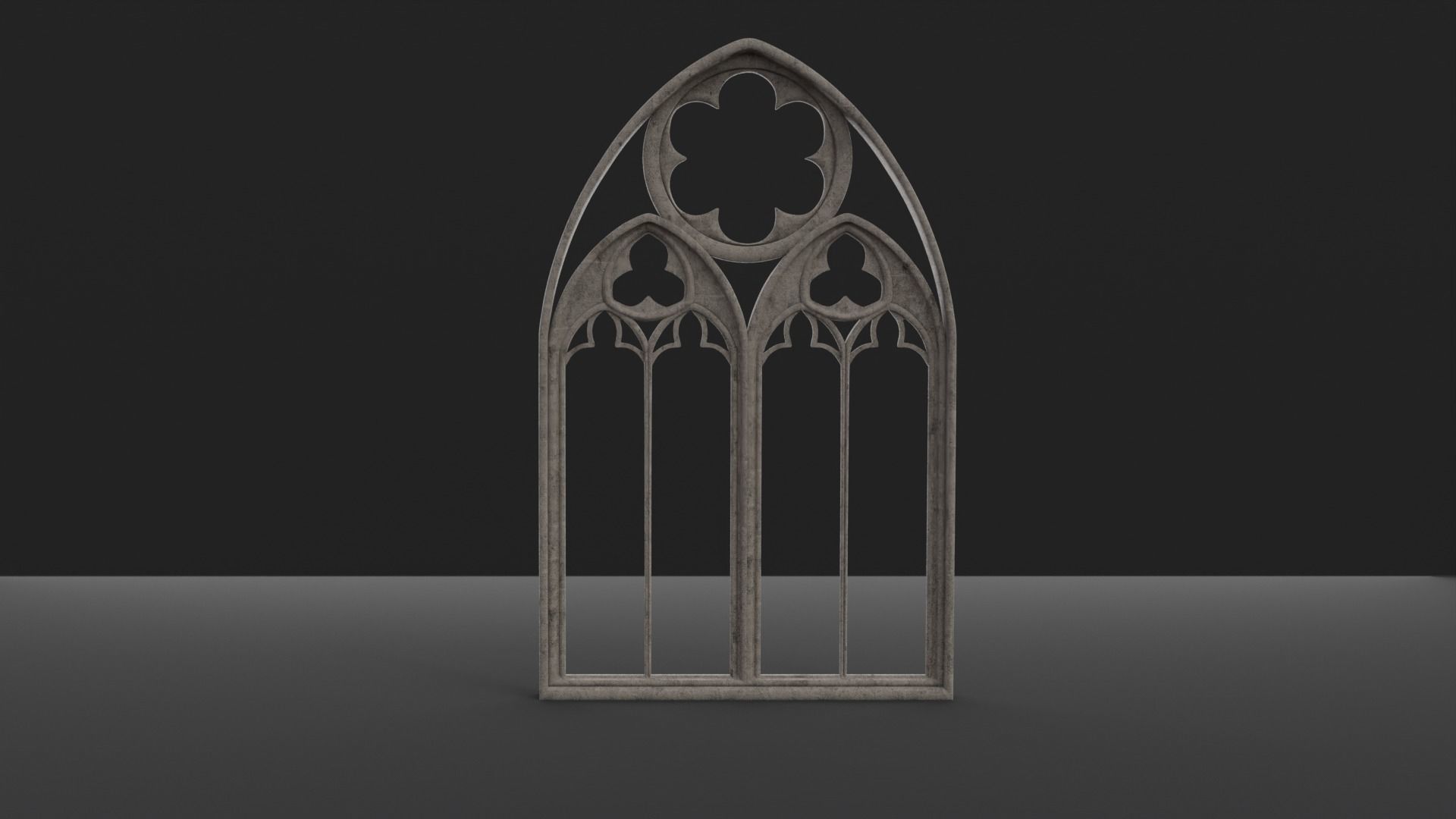 3D model Gothic Church Windows VR / AR / low-poly | CGTrader
