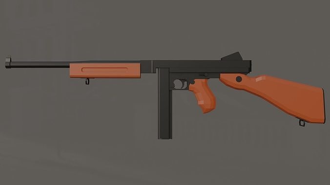 M1A1 THOMPSON 3D model | CGTrader