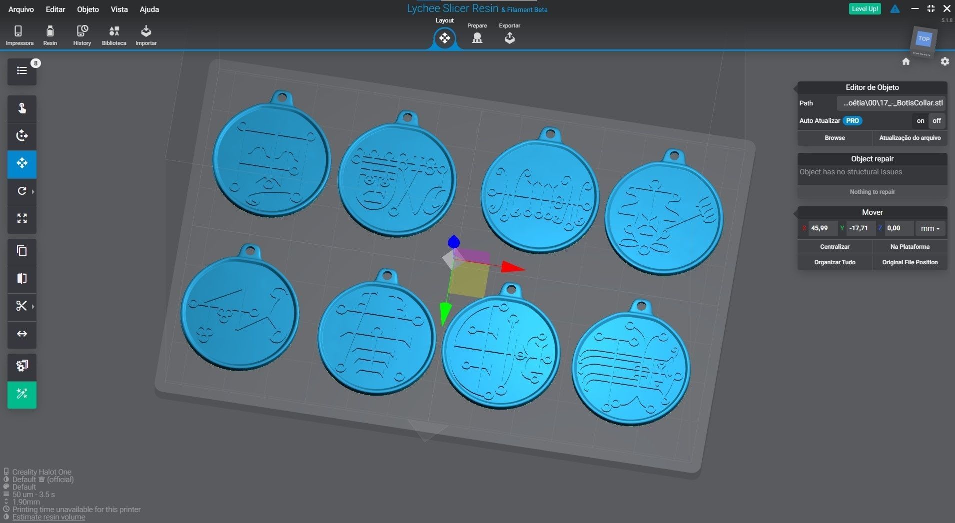 72 sigils Goetia 3D model 3D printable | CGTrader