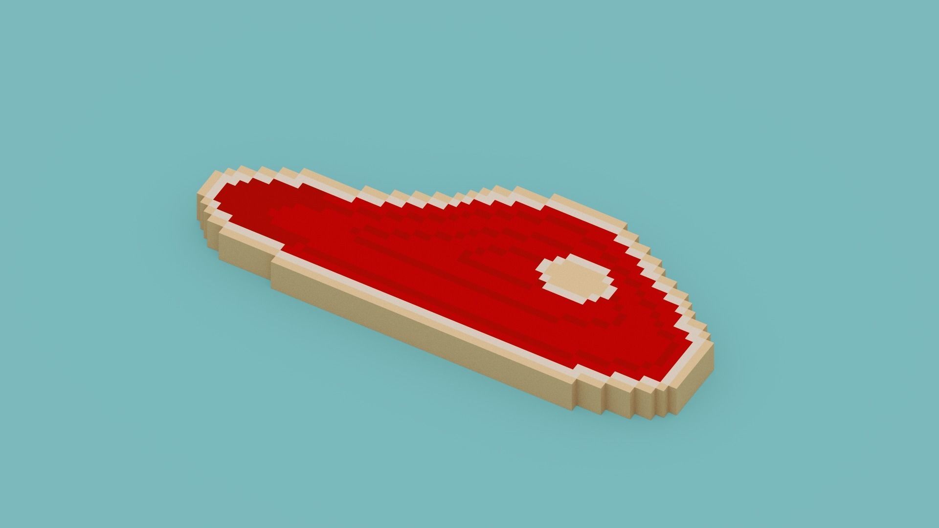 3D model Voxel Beef VR / AR / low-poly | CGTrader