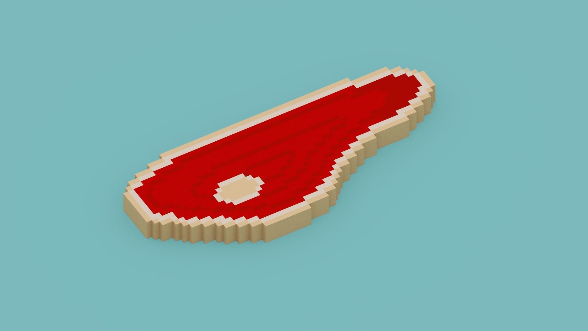 3D model Voxel Beef VR / AR / low-poly | CGTrader
