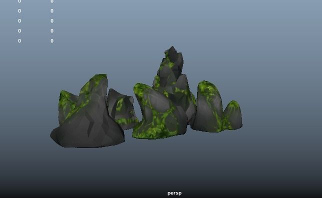 3D model Stylized Rocks VR / AR / low-poly | CGTrader