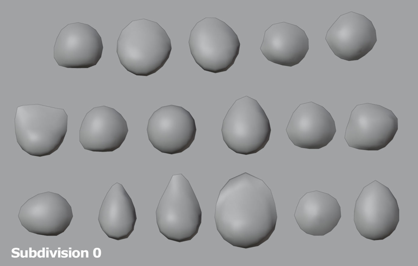 17 Water Droplets 3D model - Set of Water Drop 3D model | CGTrader