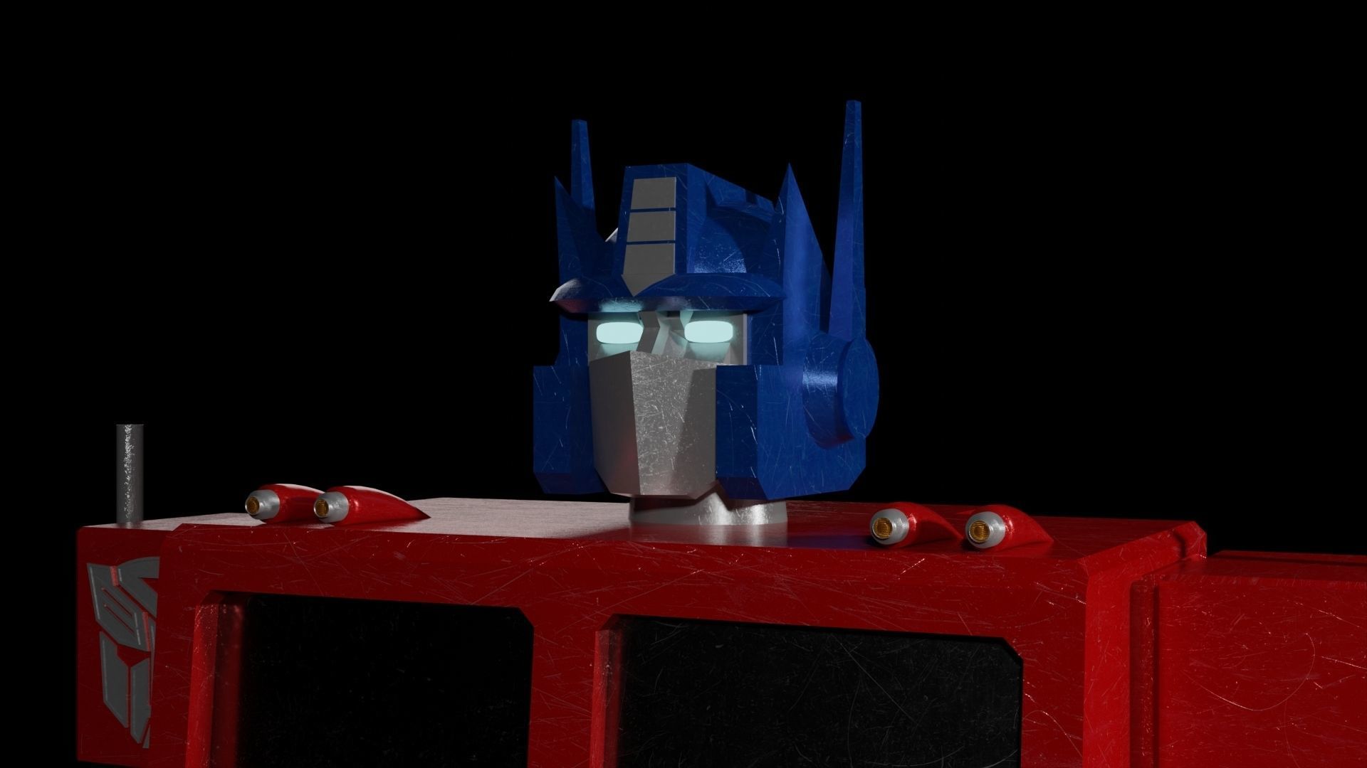 3D model Optimus Prime VR / AR / low-poly | CGTrader