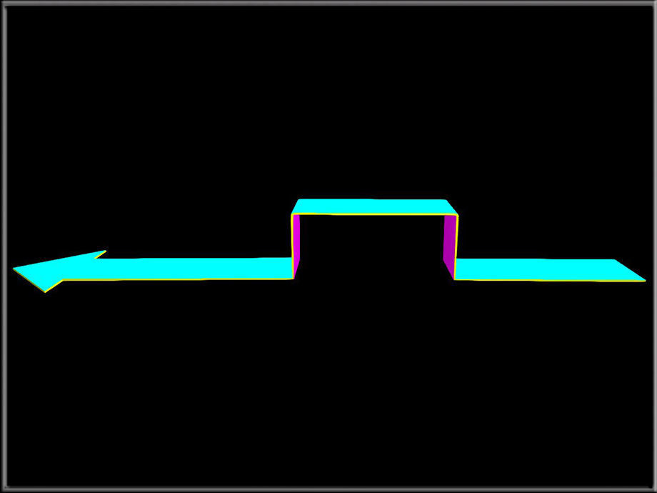 3D model Arrow Bending Over Wall VR / AR / low-poly | CGTrader