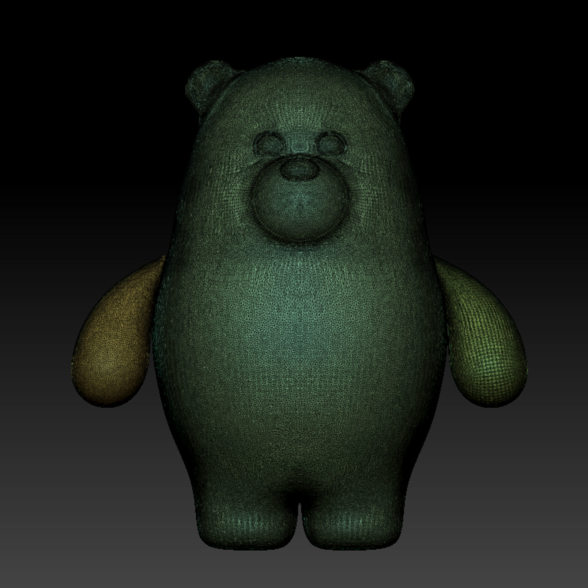 Bear 3d print 3D model 3D printable | CGTrader