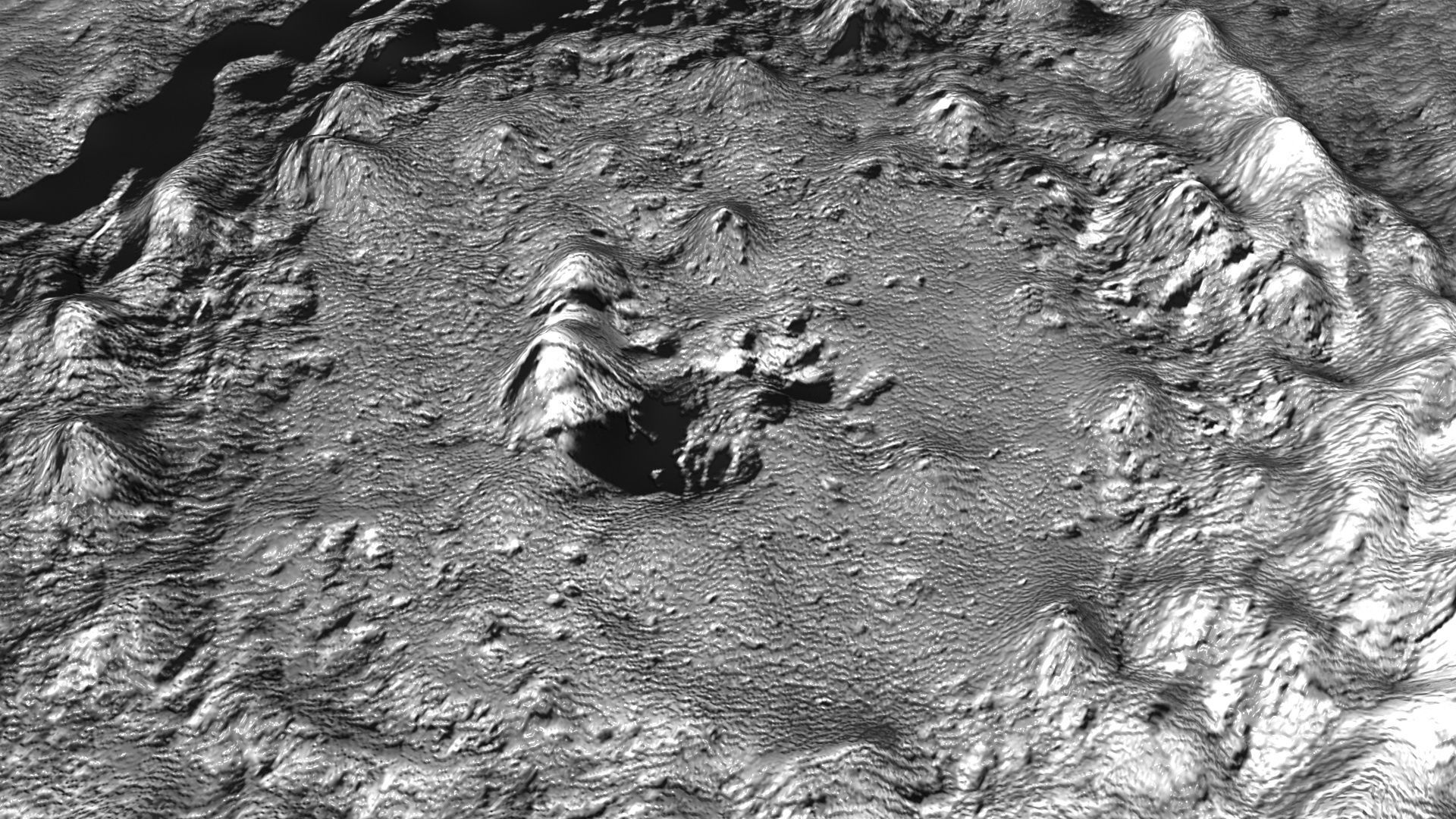 Tycho Lunar Crater 3D model | CGTrader