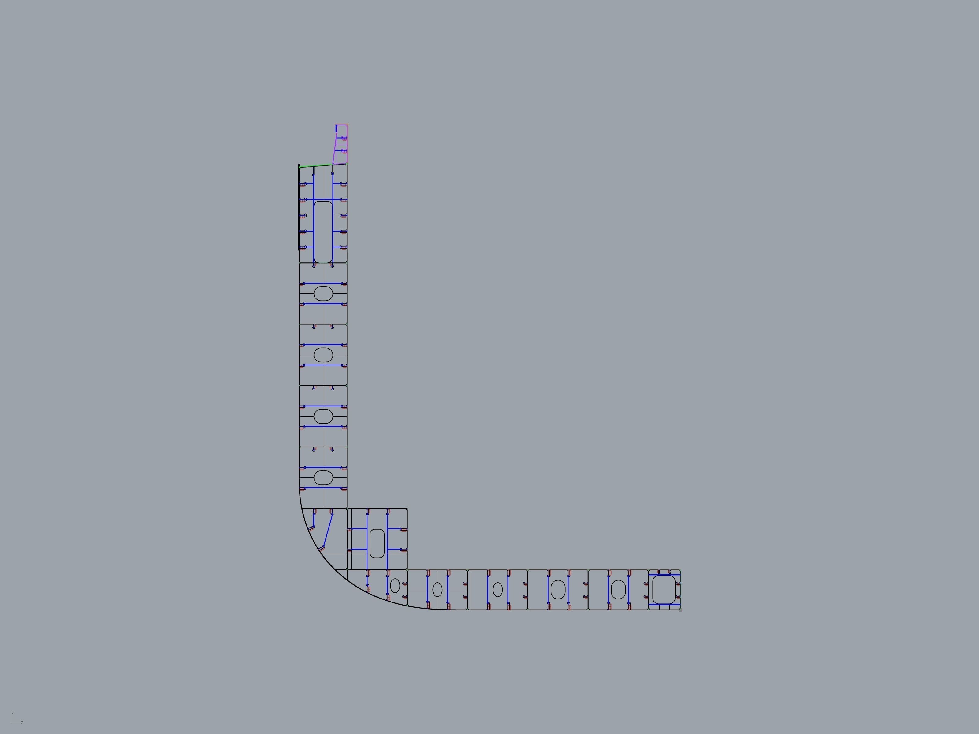 Container ship midship section free 3D model | CGTrader