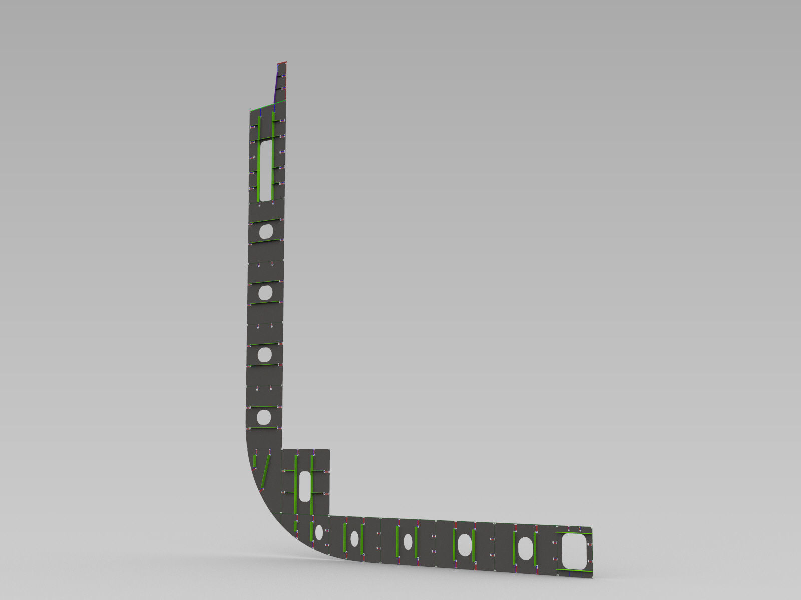 Container ship midship section free 3D model | CGTrader