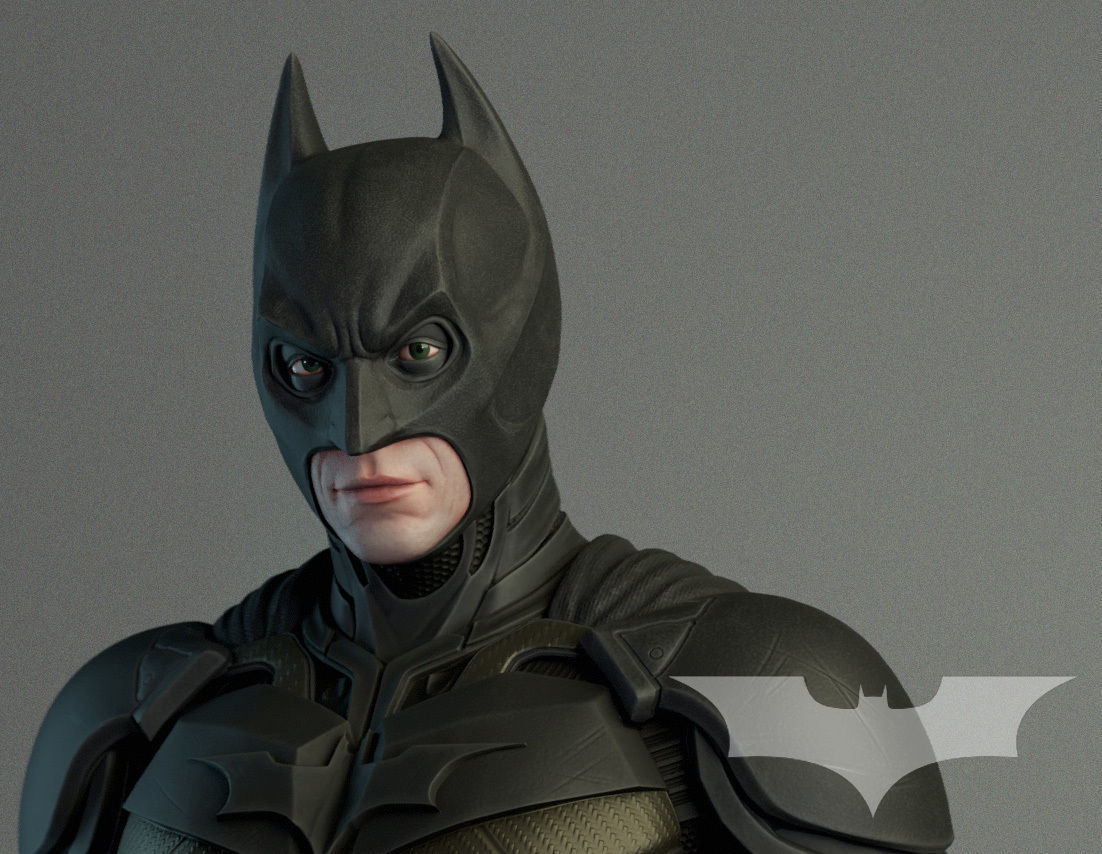 Batman The Dark knight Movie 3D model 3D printable | CGTrader