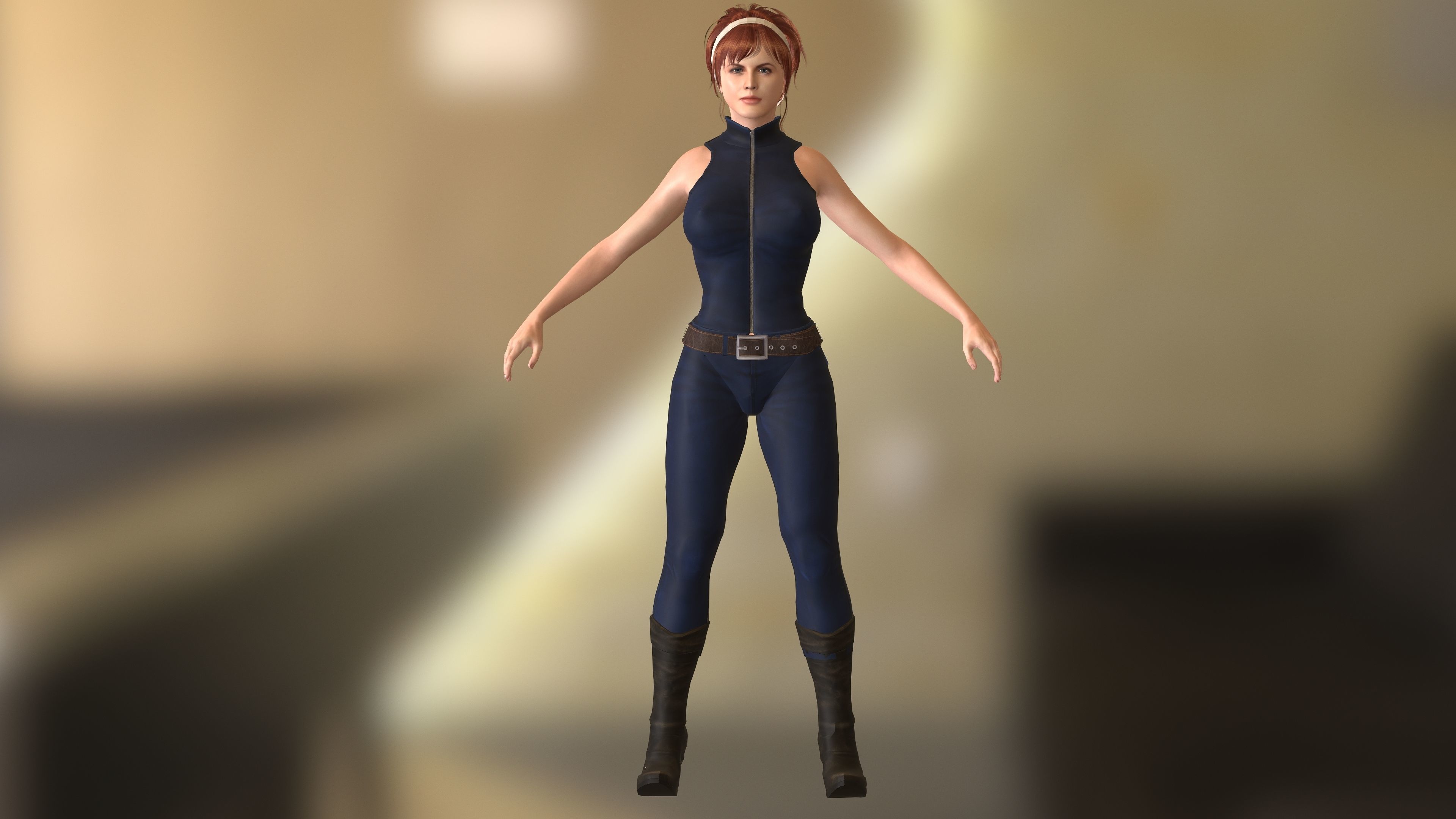 3D model Alexandra Daddario VR / AR / low-poly | CGTrader