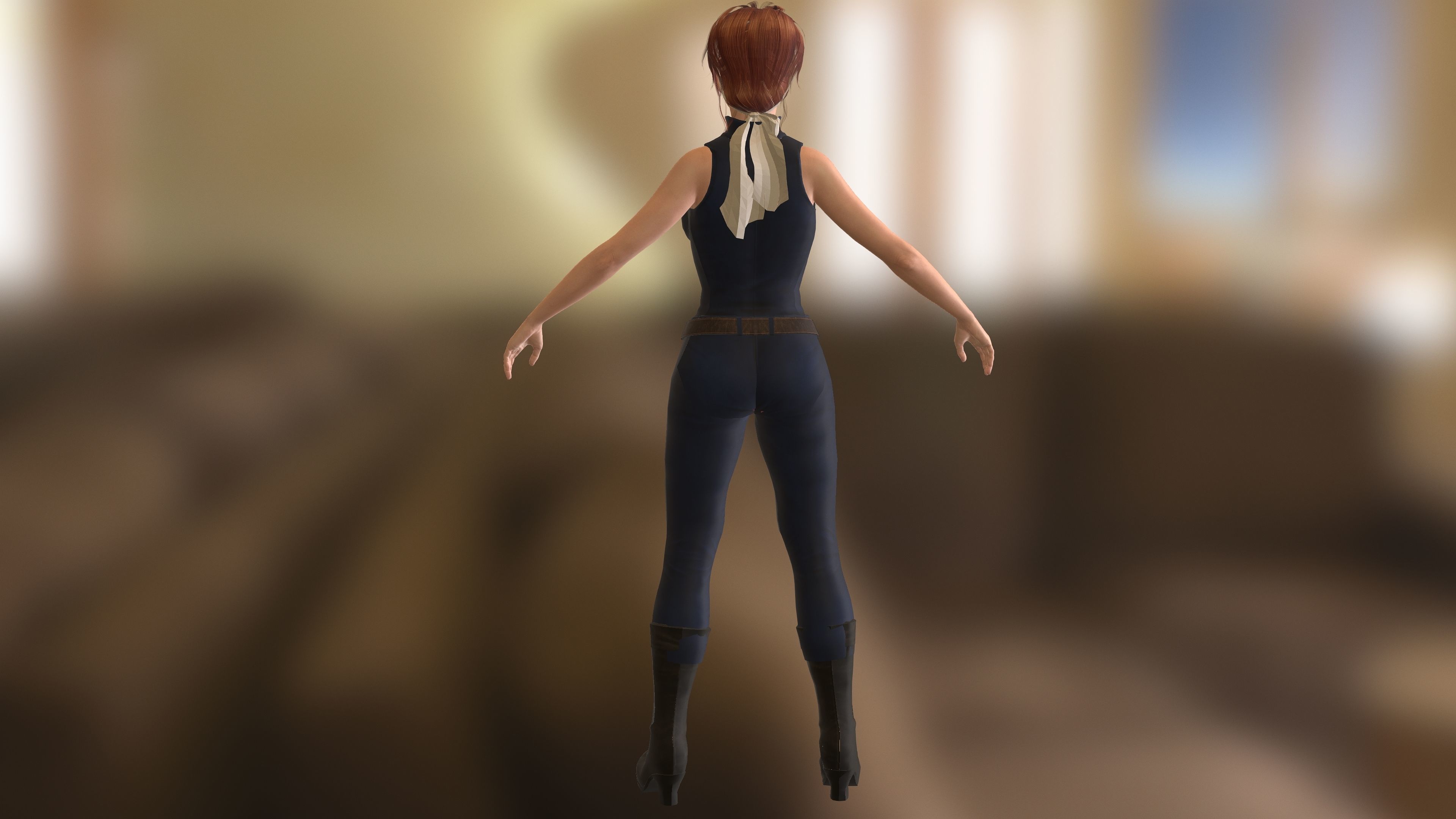3D model Alexandra Daddario VR / AR / low-poly | CGTrader