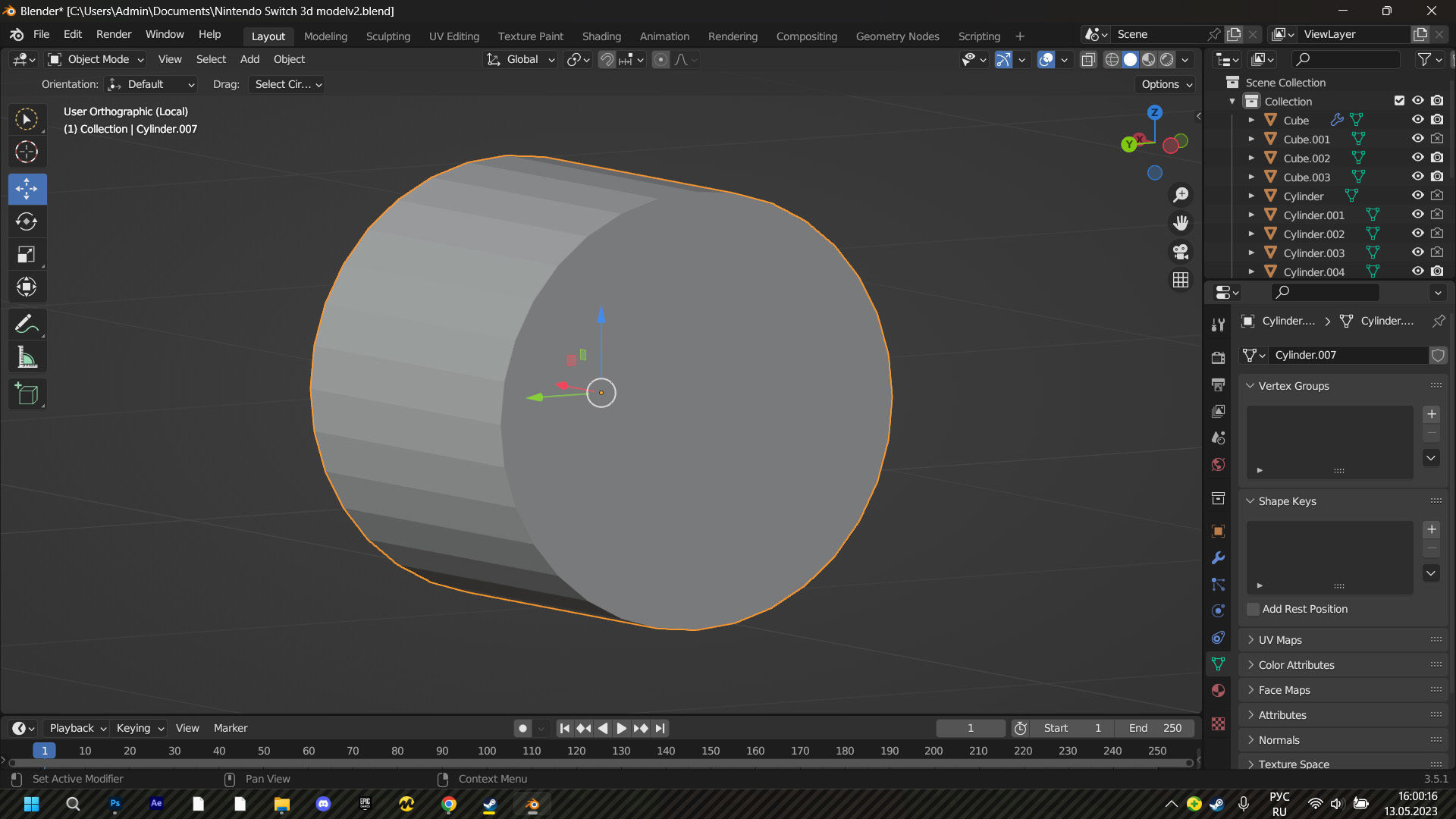Nintendo Switch model made int Blender 3D model 3D printable | CGTrader