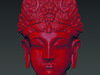 Budda head sculpture 3D model 3D printable | CGTrader