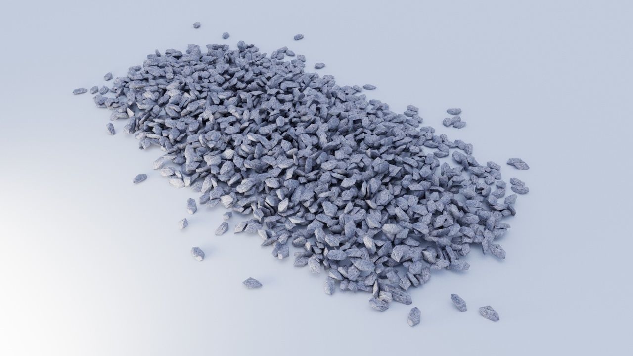 3D model Sharp rocks debris VR / AR / low-poly | CGTrader