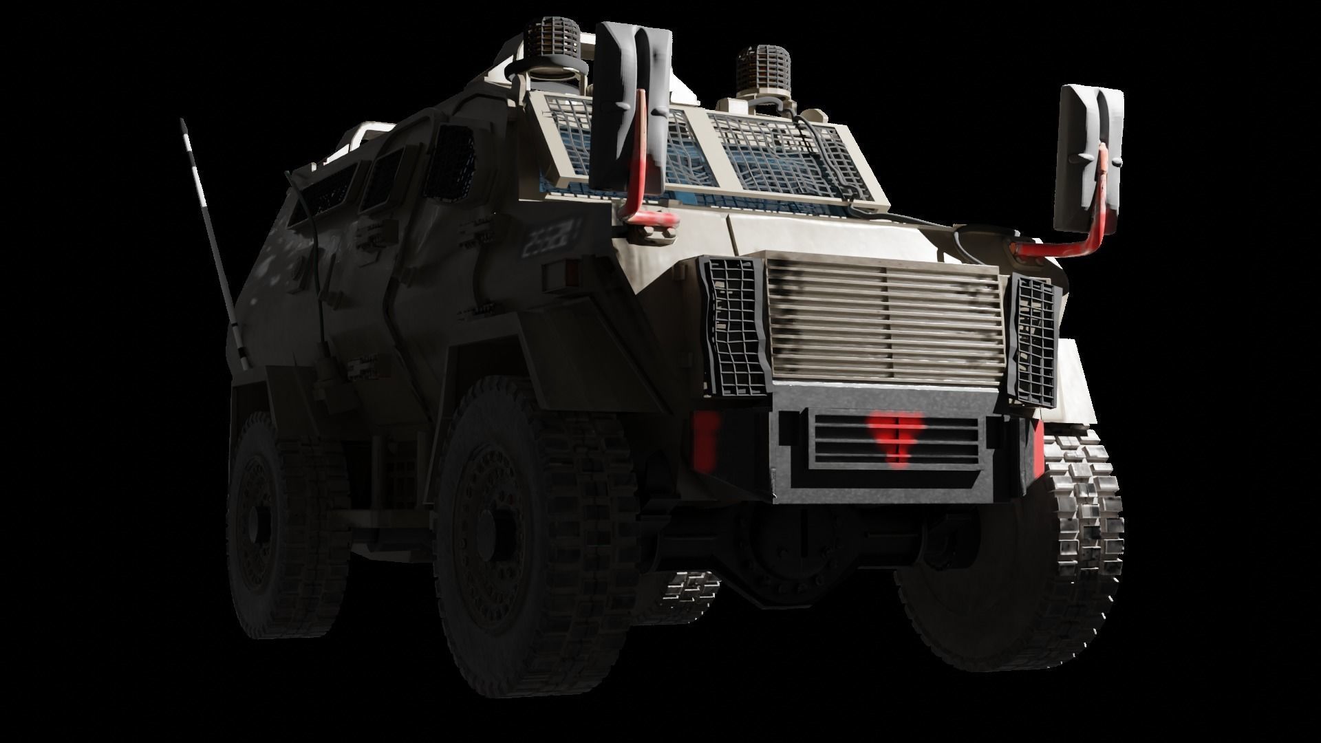 Wolf Zeev IDF armored vehicle 3D model | CGTrader
