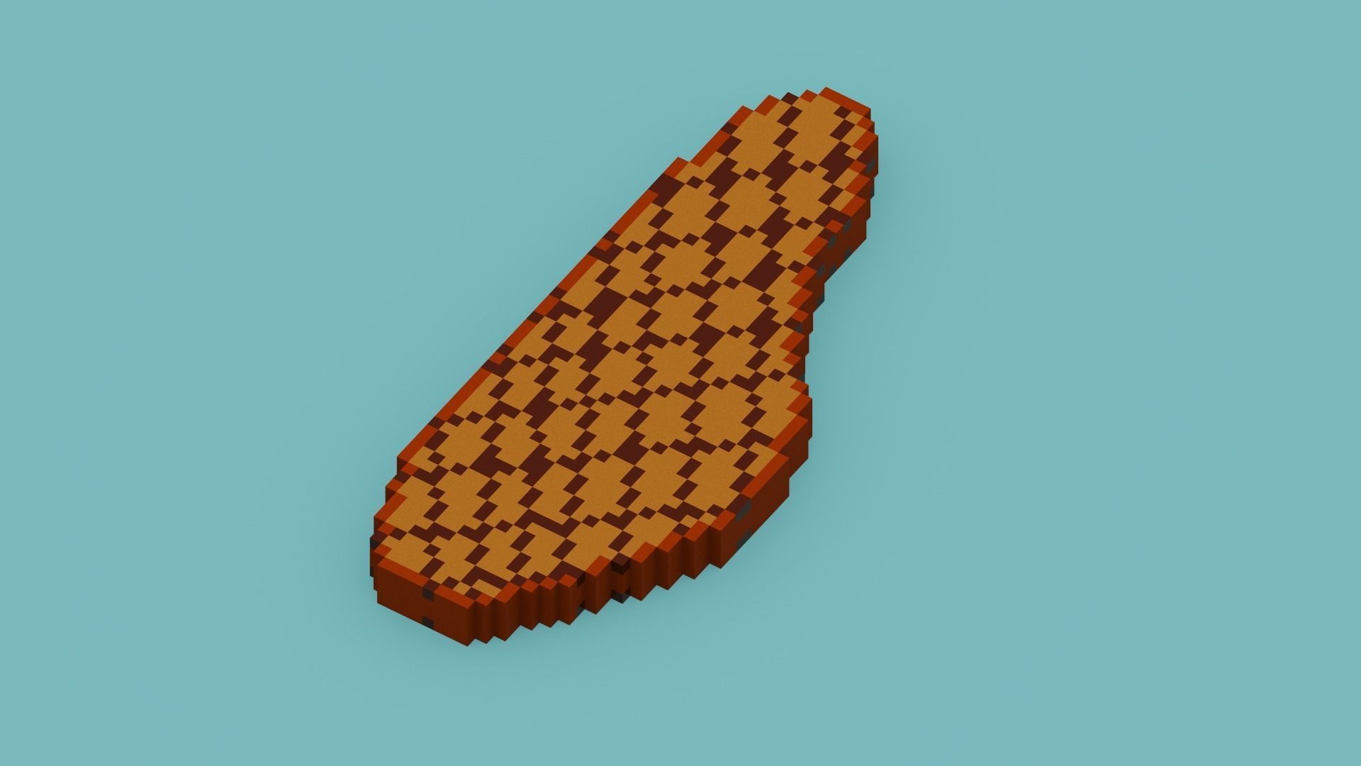 3D model Voxel Steak Beef VR / AR / low-poly | CGTrader
