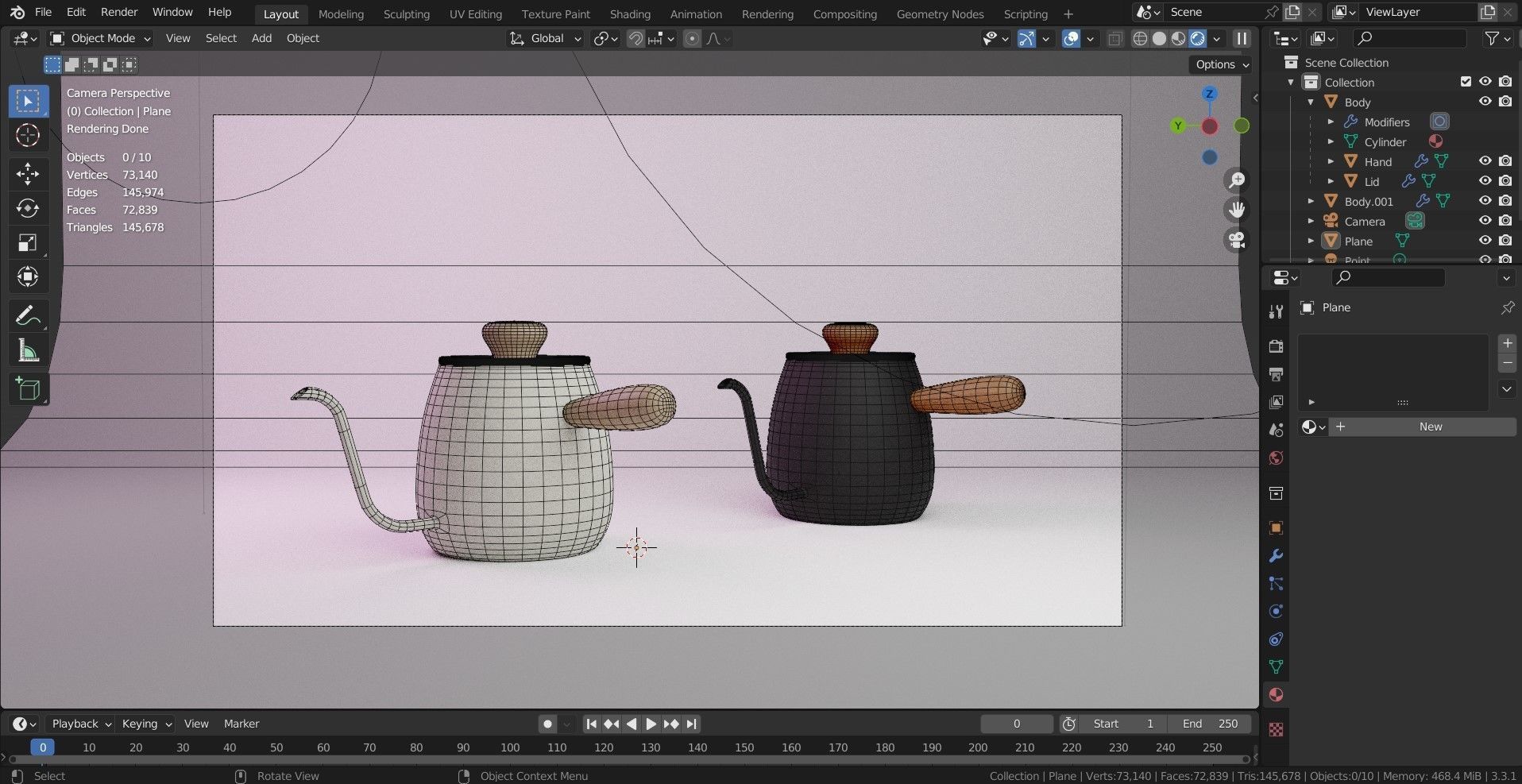 Teapot free 3D model | CGTrader