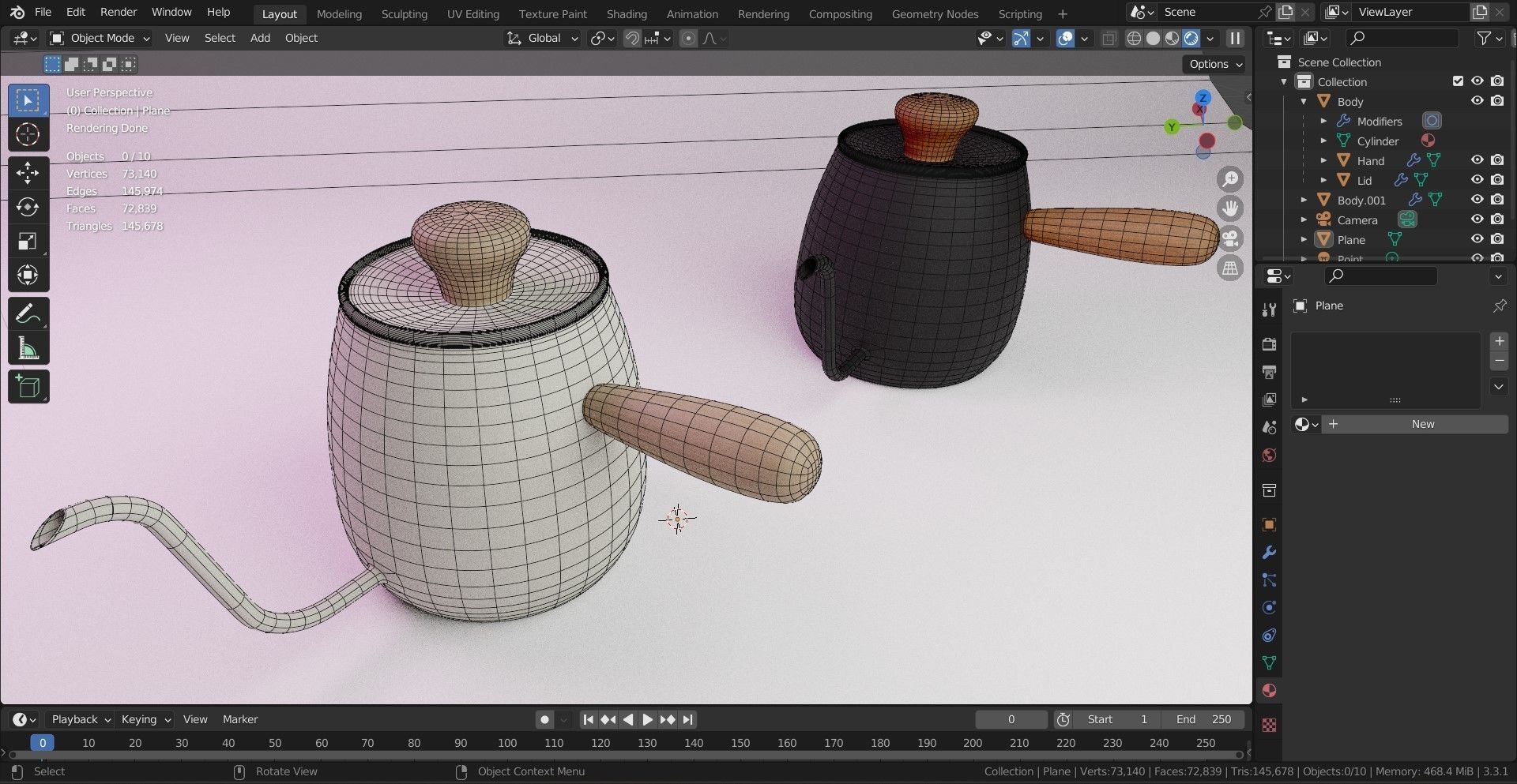 Teapot free 3D model | CGTrader