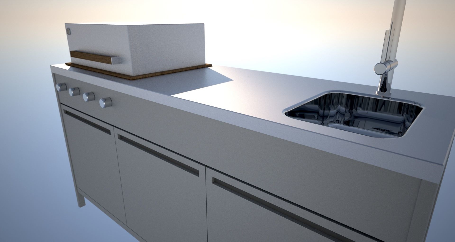 HelsingKitchenBBQ 3D model | CGTrader