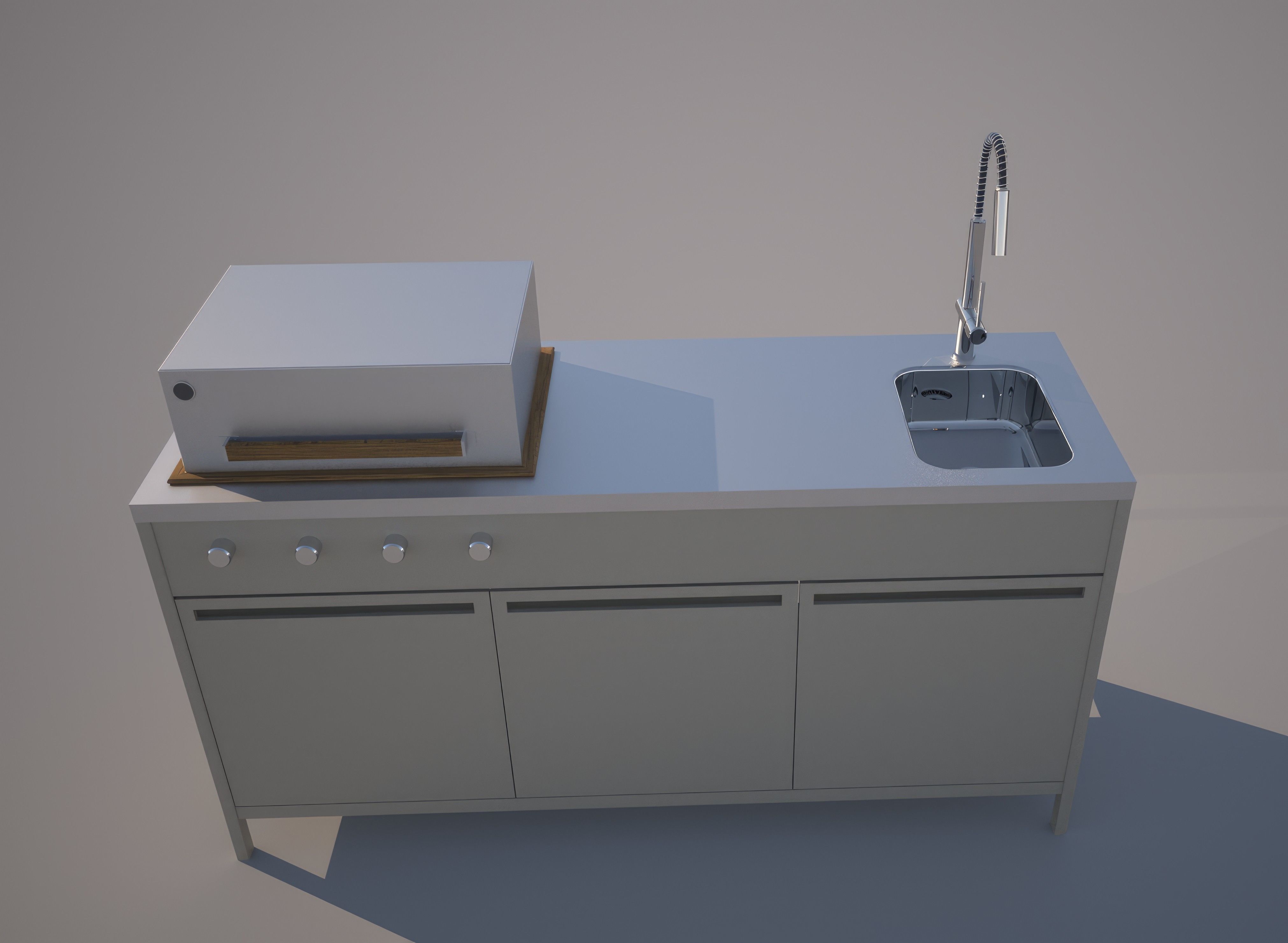 HelsingKitchenBBQ 3D model | CGTrader