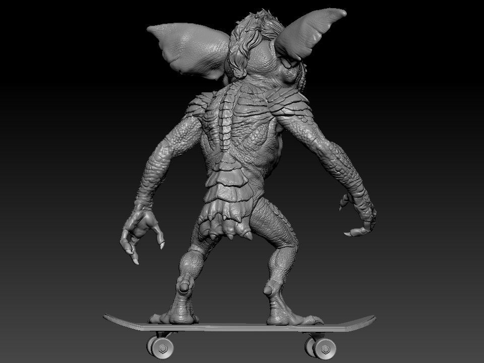 Gremlin Stripe 3D model 3D printable | CGTrader
