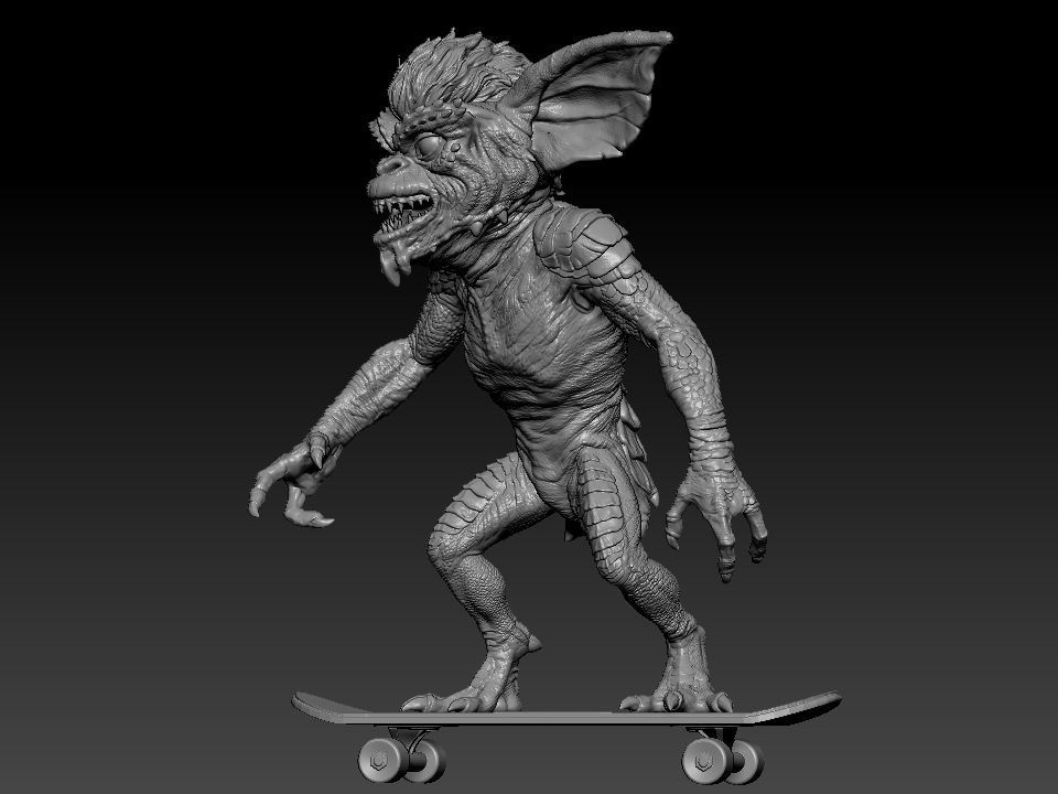 Gremlin Stripe 3D model 3D printable | CGTrader