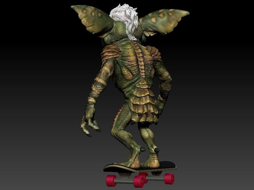 Gremlin Stripe 3D model 3D printable | CGTrader