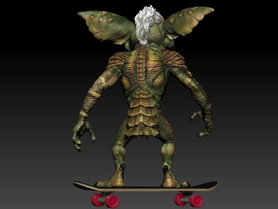 Gremlin Stripe 3D model 3D printable | CGTrader