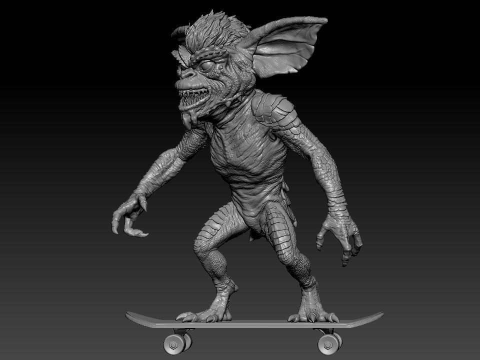 Gremlin Stripe 3D model 3D printable | CGTrader