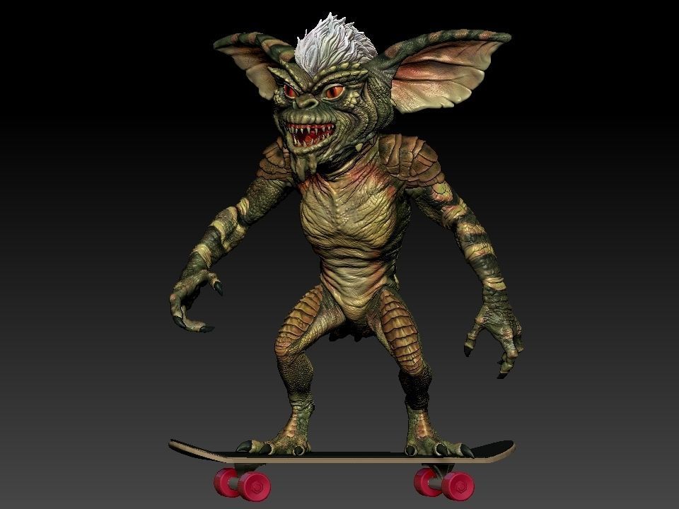 Gremlin Stripe 3D model 3D printable | CGTrader