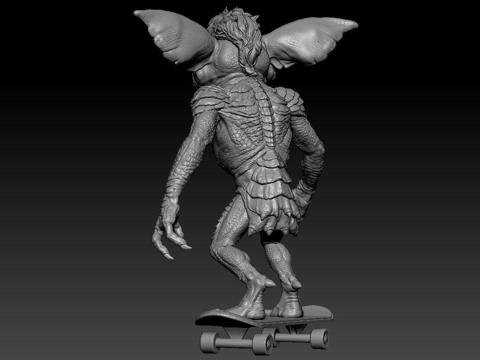 Gremlin Stripe 3D model 3D printable | CGTrader