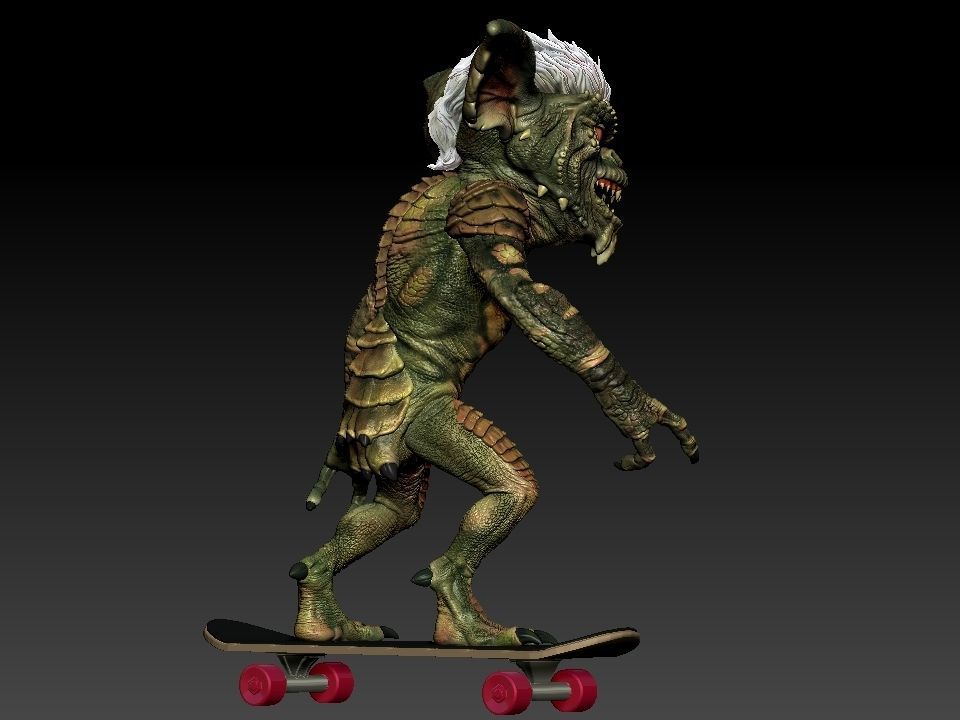 Gremlin Stripe 3D model 3D printable | CGTrader