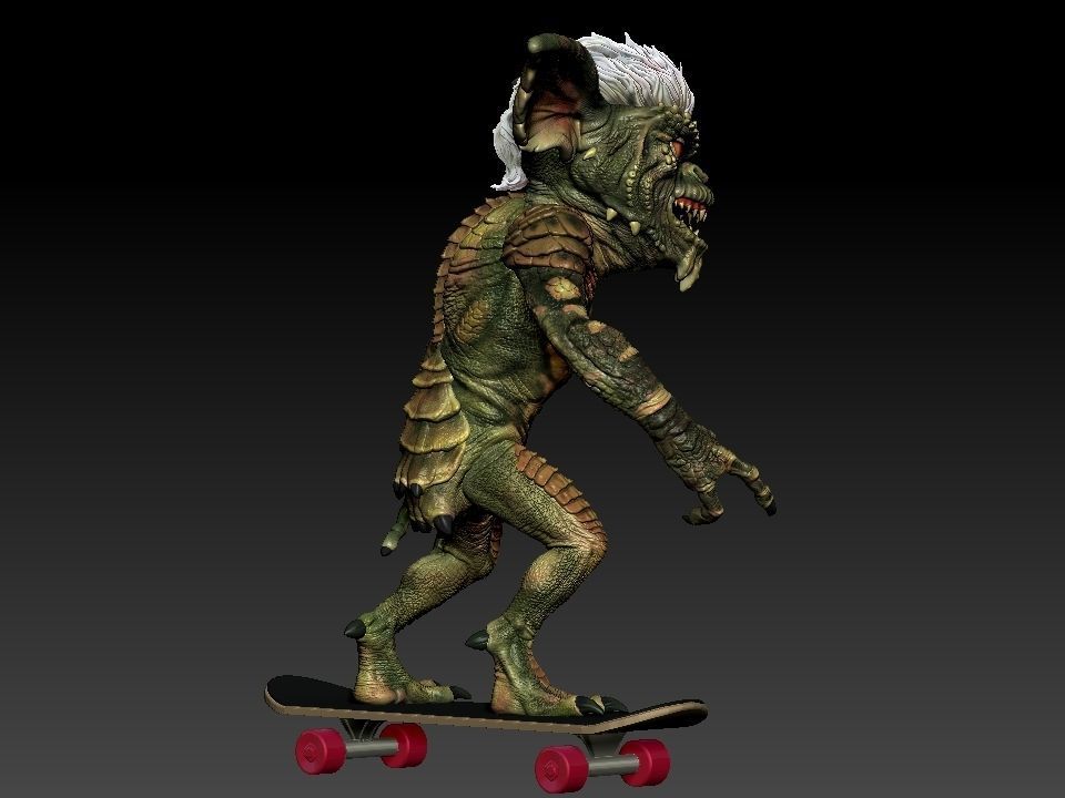 Gremlin Stripe 3D model 3D printable | CGTrader