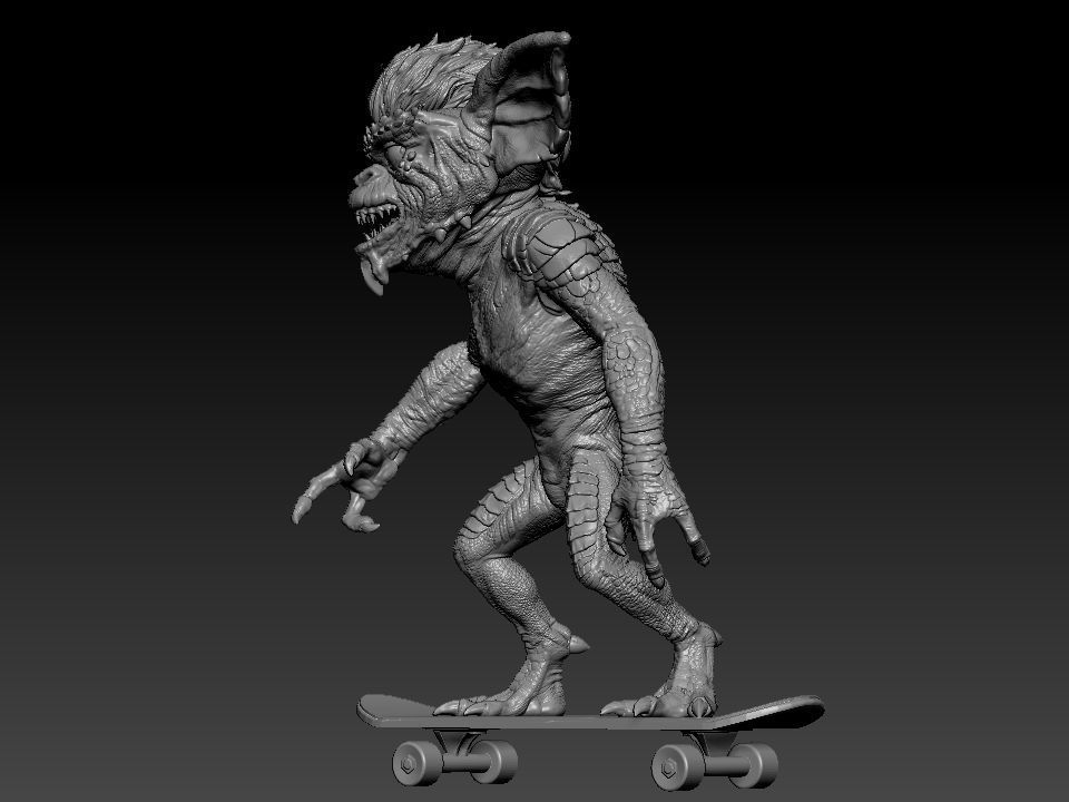 Gremlin Stripe 3D model 3D printable | CGTrader