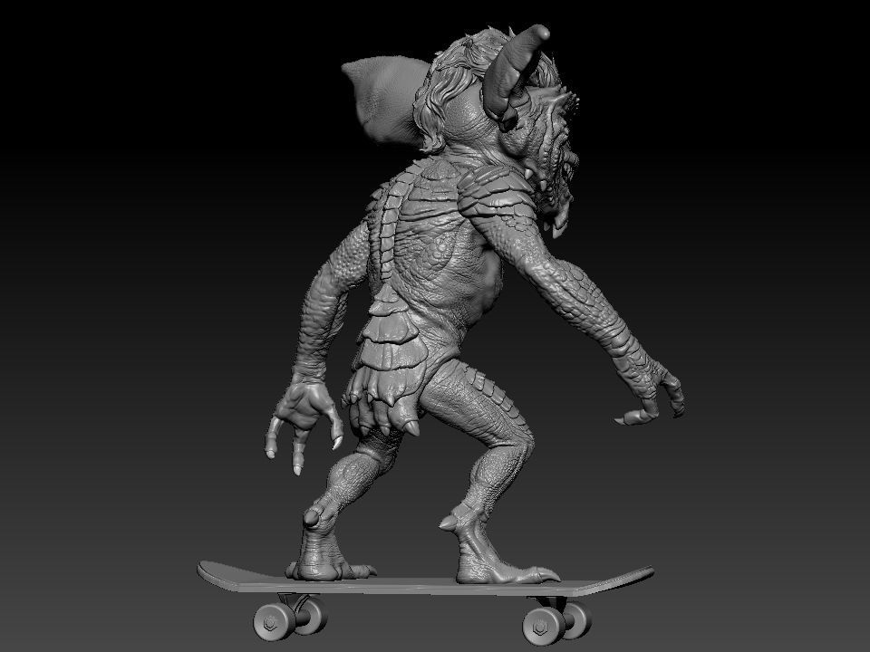 Gremlin Stripe 3D model 3D printable | CGTrader