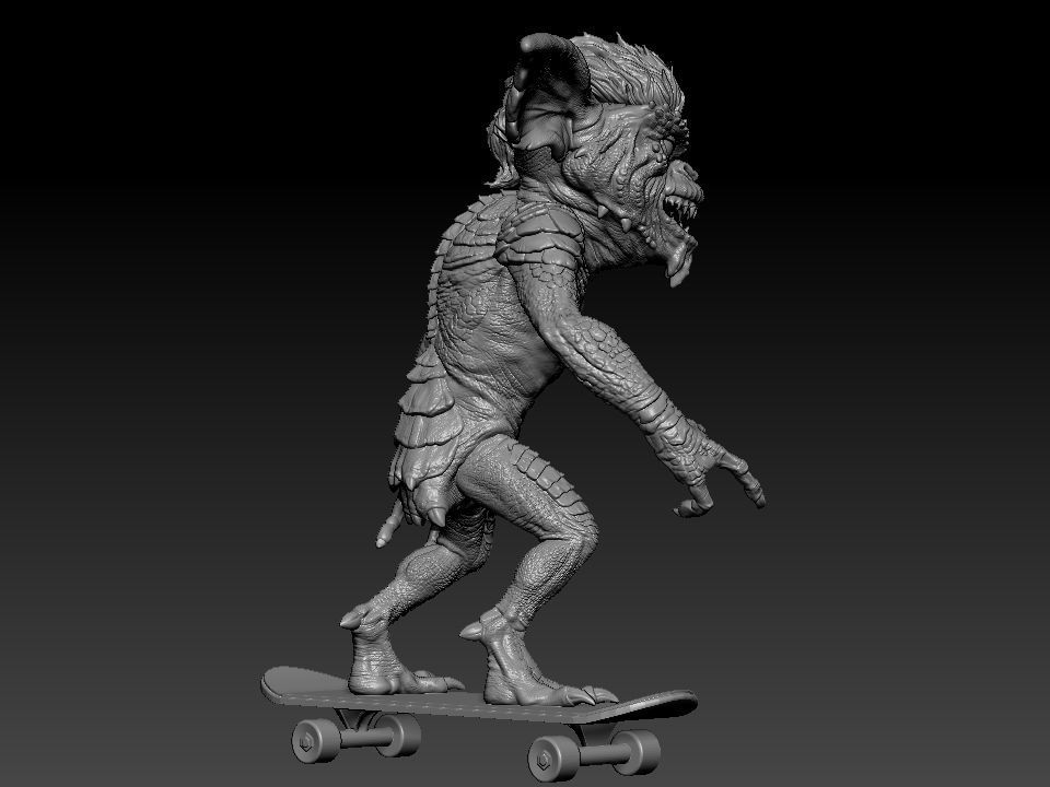 Gremlin Stripe 3D model 3D printable | CGTrader
