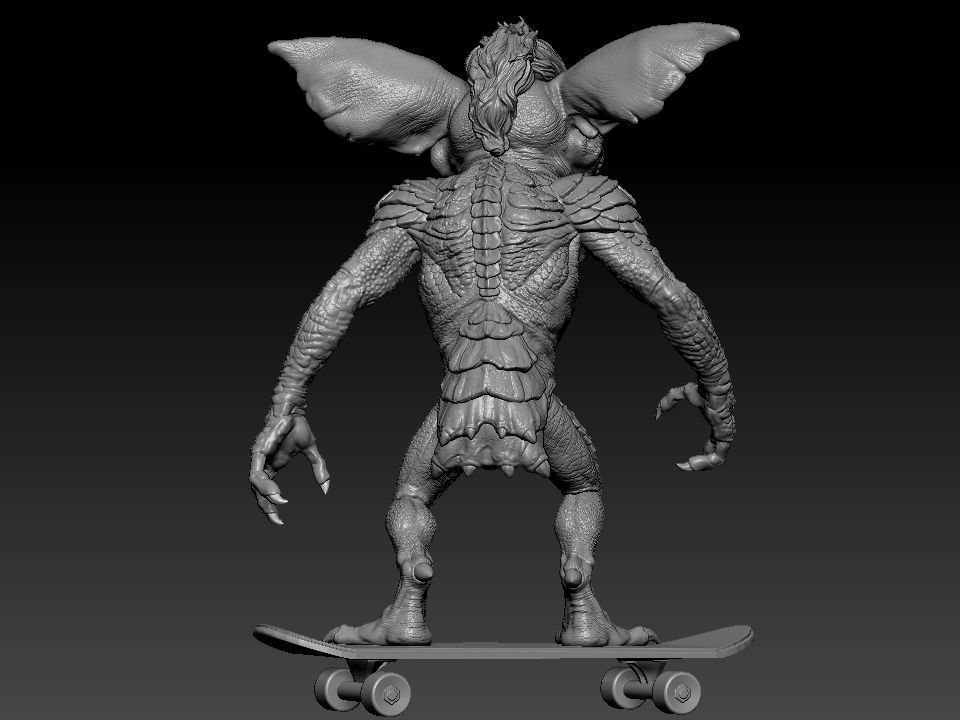 Gremlin Stripe 3D model 3D printable | CGTrader