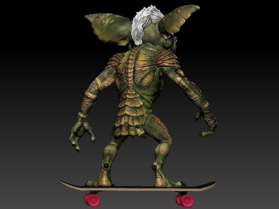 Gremlin Stripe 3D model 3D printable | CGTrader