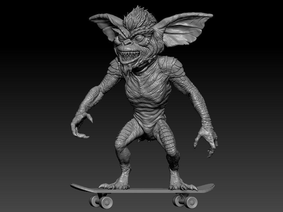 Gremlin Stripe 3D model 3D printable | CGTrader