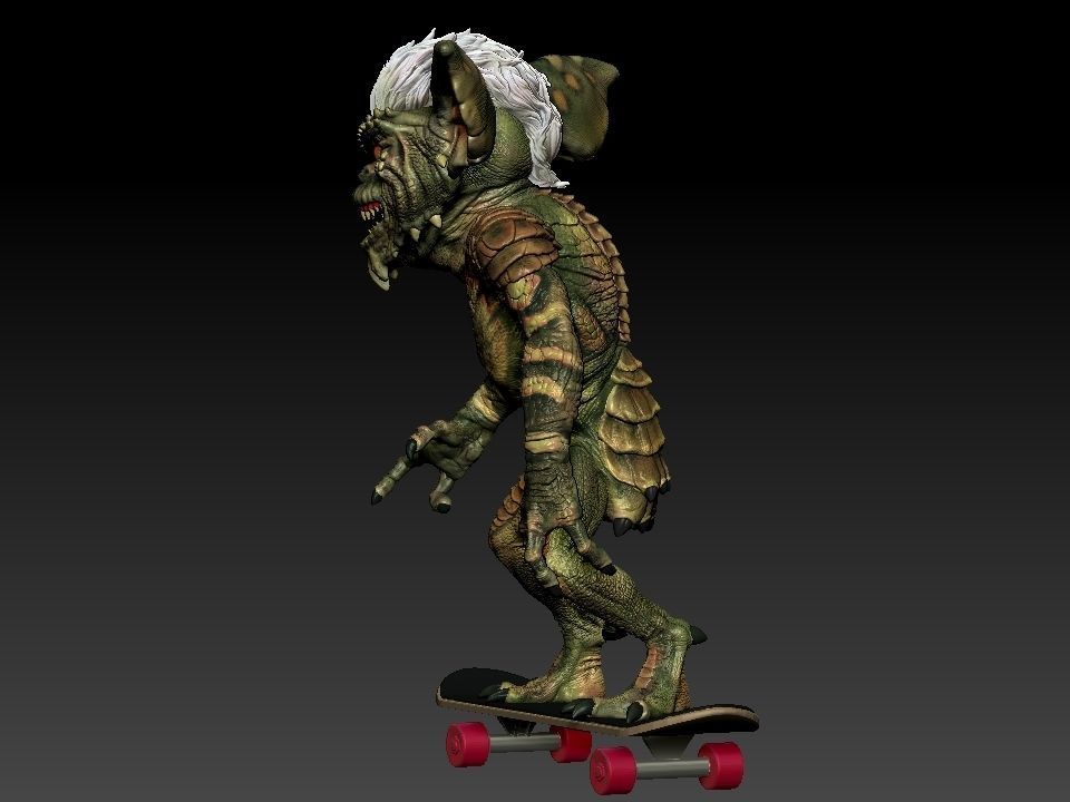 Gremlin Stripe 3D model 3D printable | CGTrader