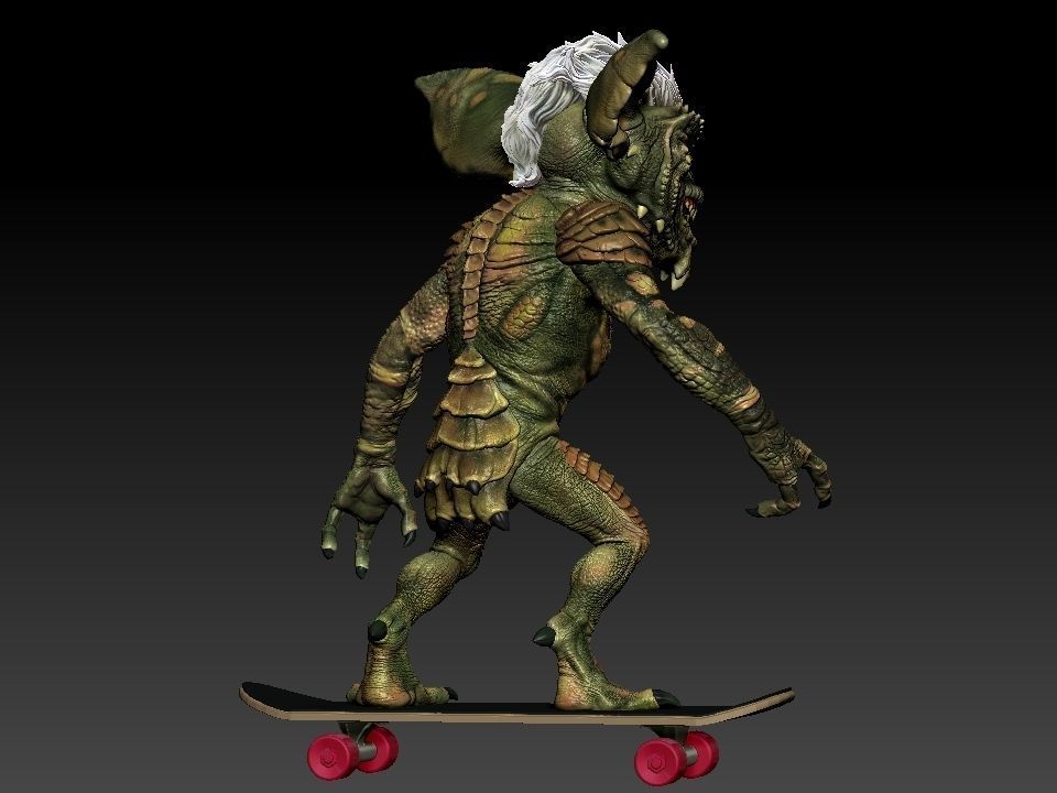 Gremlin Stripe 3D model 3D printable | CGTrader